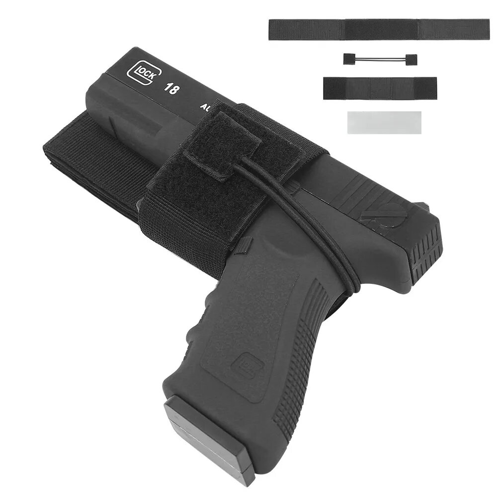 Универсальная кобура для пистолета для скрытого ношения, кобура для пистолета, держатель для скрытого ношения пистолета Glock с крючком и петлей
