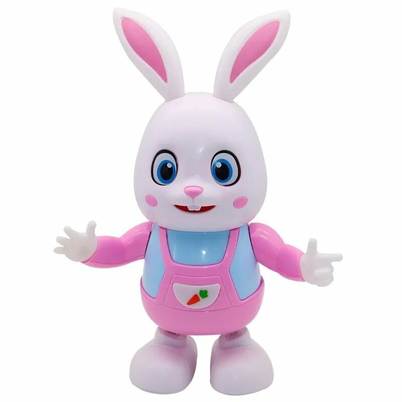 Музыкальная развивающая игрушка танцующий заяц для детей