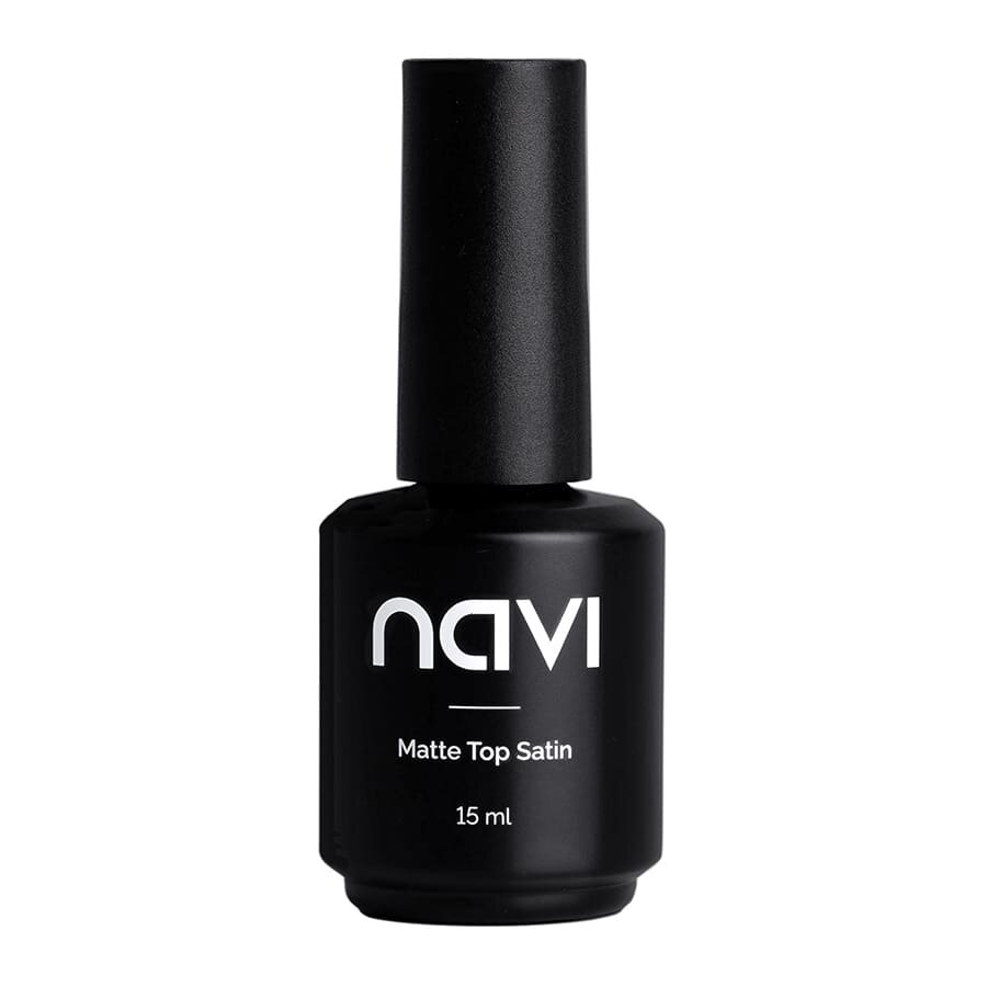 NAVI, Матовый топ для ногтей Matte Top Satin, 15 мл