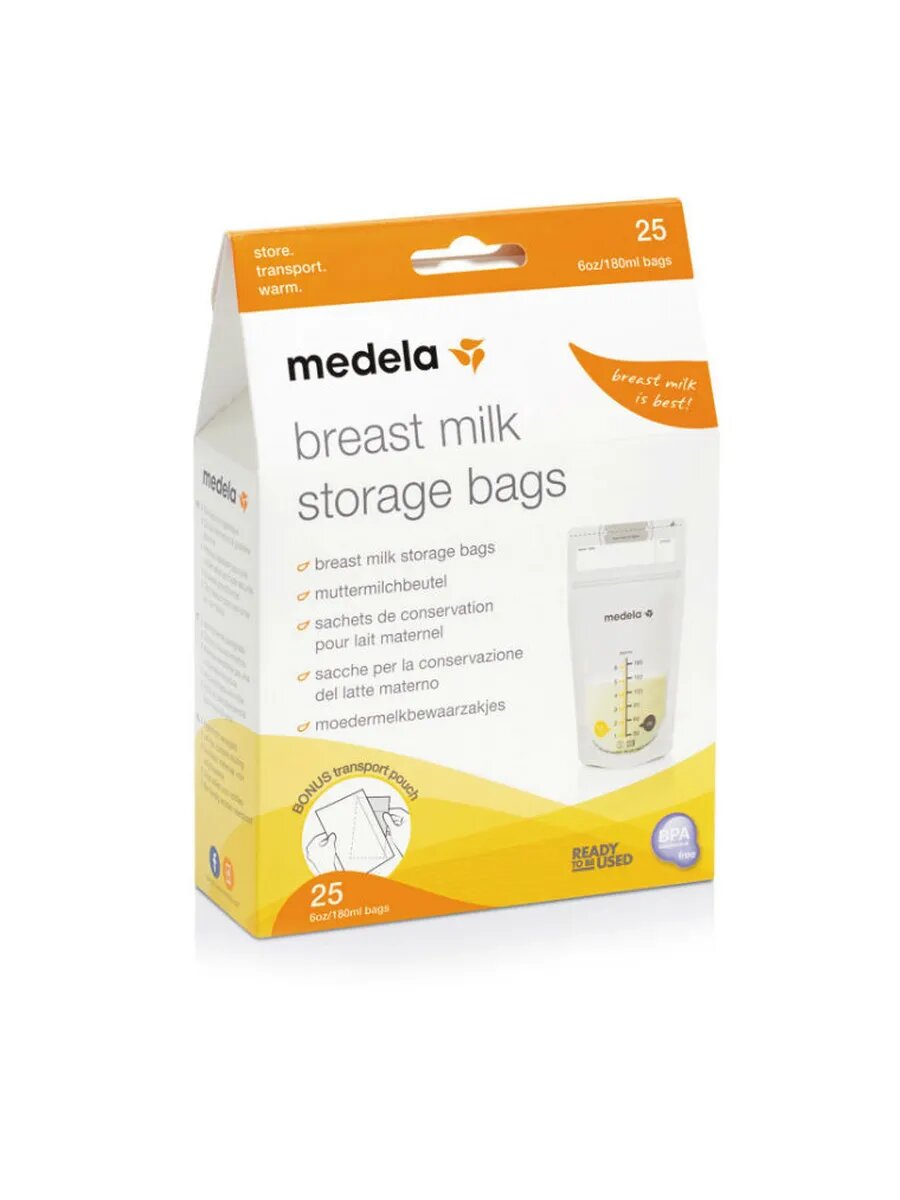 Medela Пакеты одноразовые для хранения грудного молока 25 шт