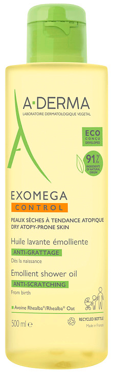 Очищающее масло A-Derma "Exomega Control", для всех типов кожи 500 мл