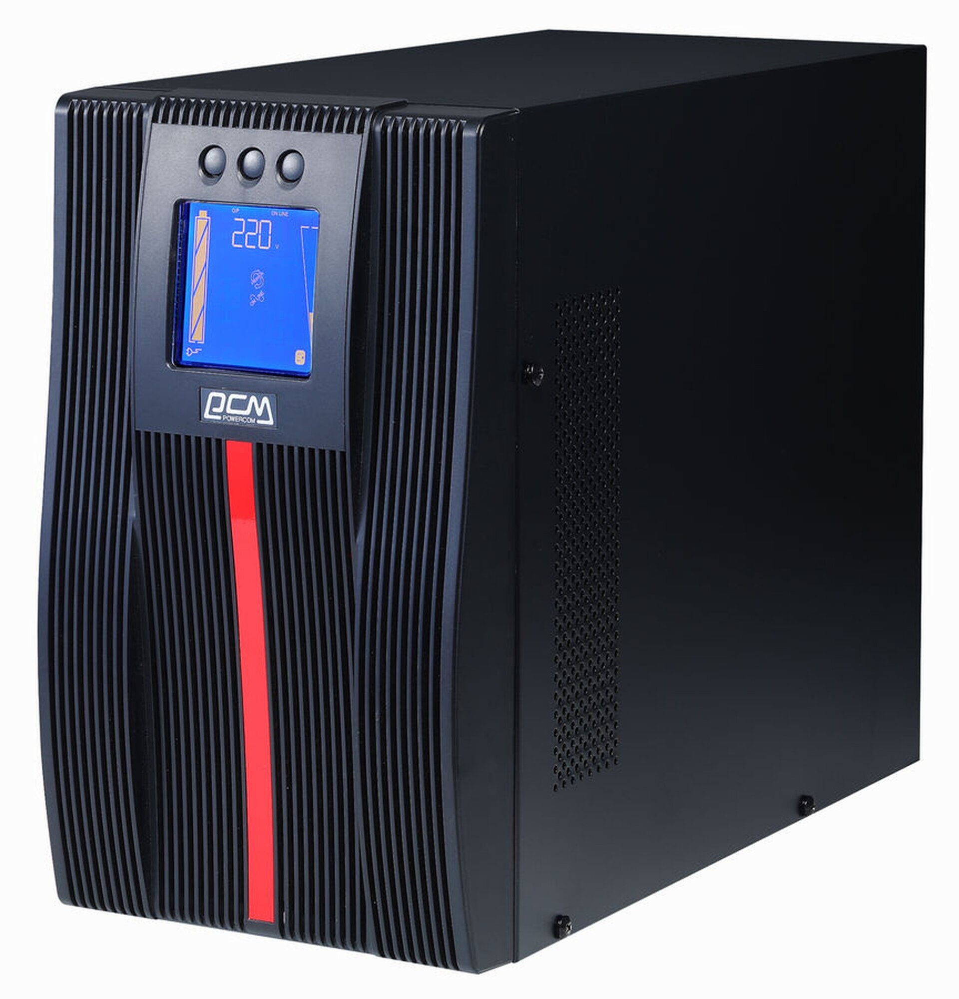 ИБП Powercom MAC-2000, 2000 ВА/Вт, 8 разъемов IEC320, 1 разъем IEC320 C19