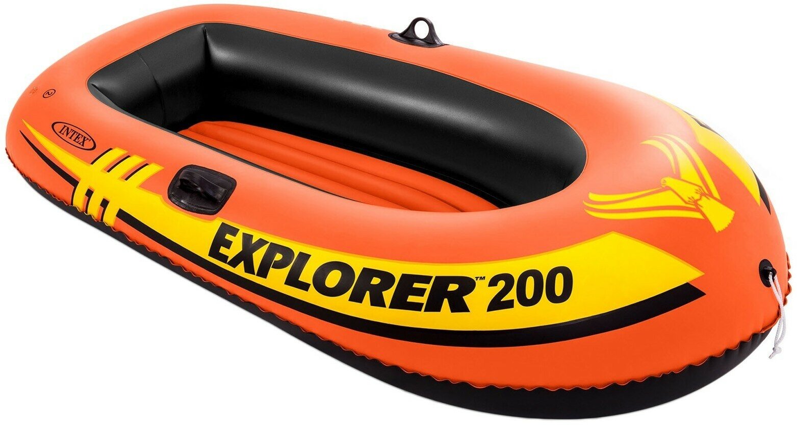 Лодка Explorer 200, 2 местная, 185×94×41 см, от 6 лет, до 95 кг, 58330NP INTEX