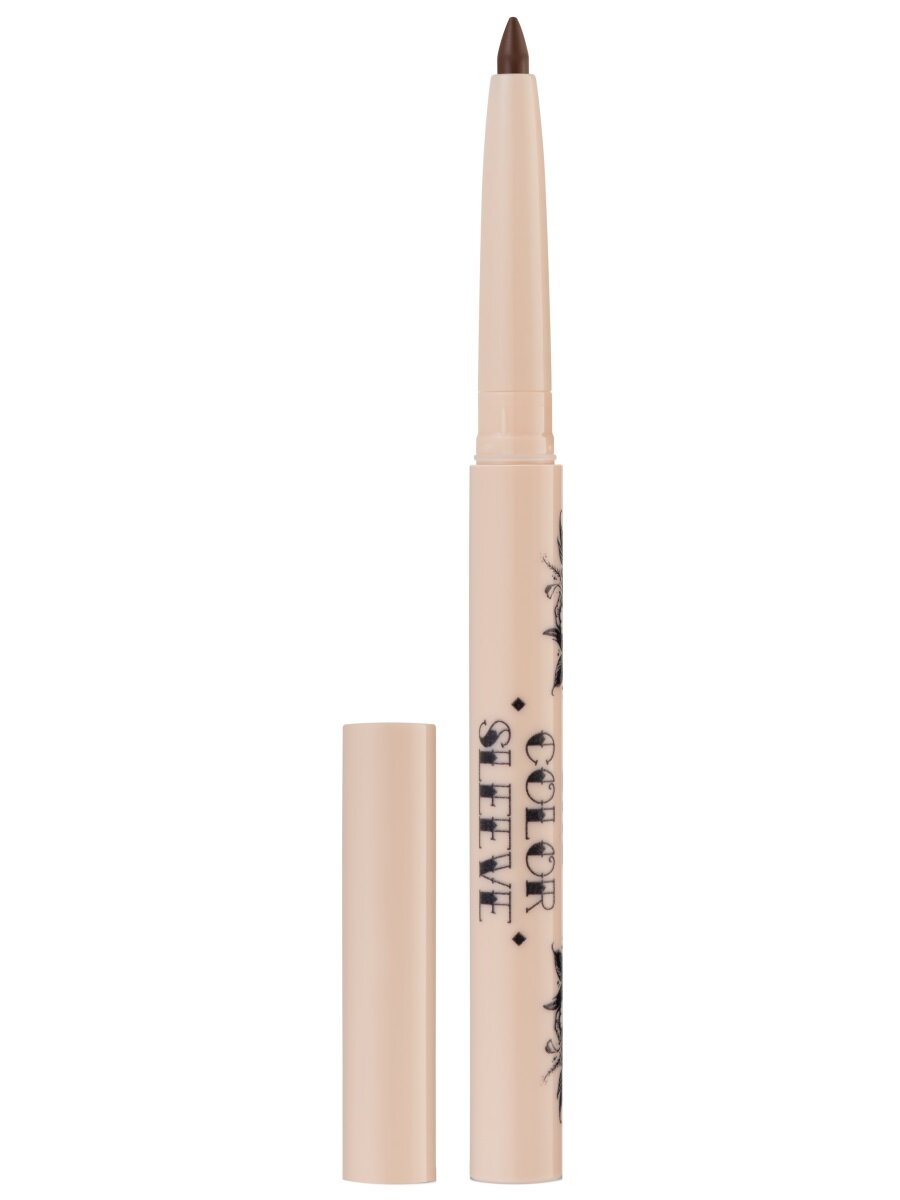 Карандаш для глаз SHU Водостойкий гелевый Color Sleeve, тон 21 коричневый