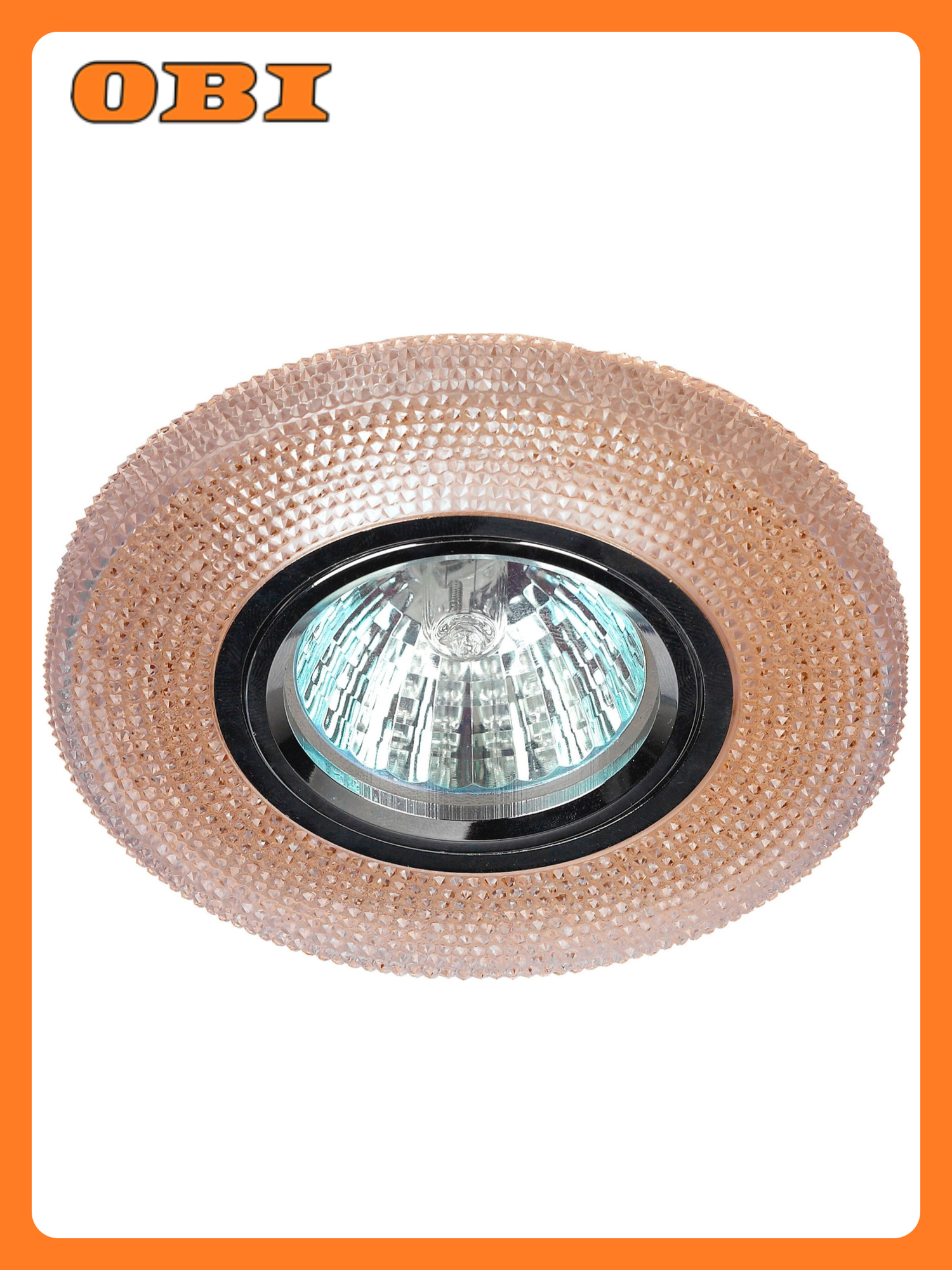 Светильник ЭРА Б0018778, GU5.3, IP20, мощность 50 Вт, светодиодный, коричневый