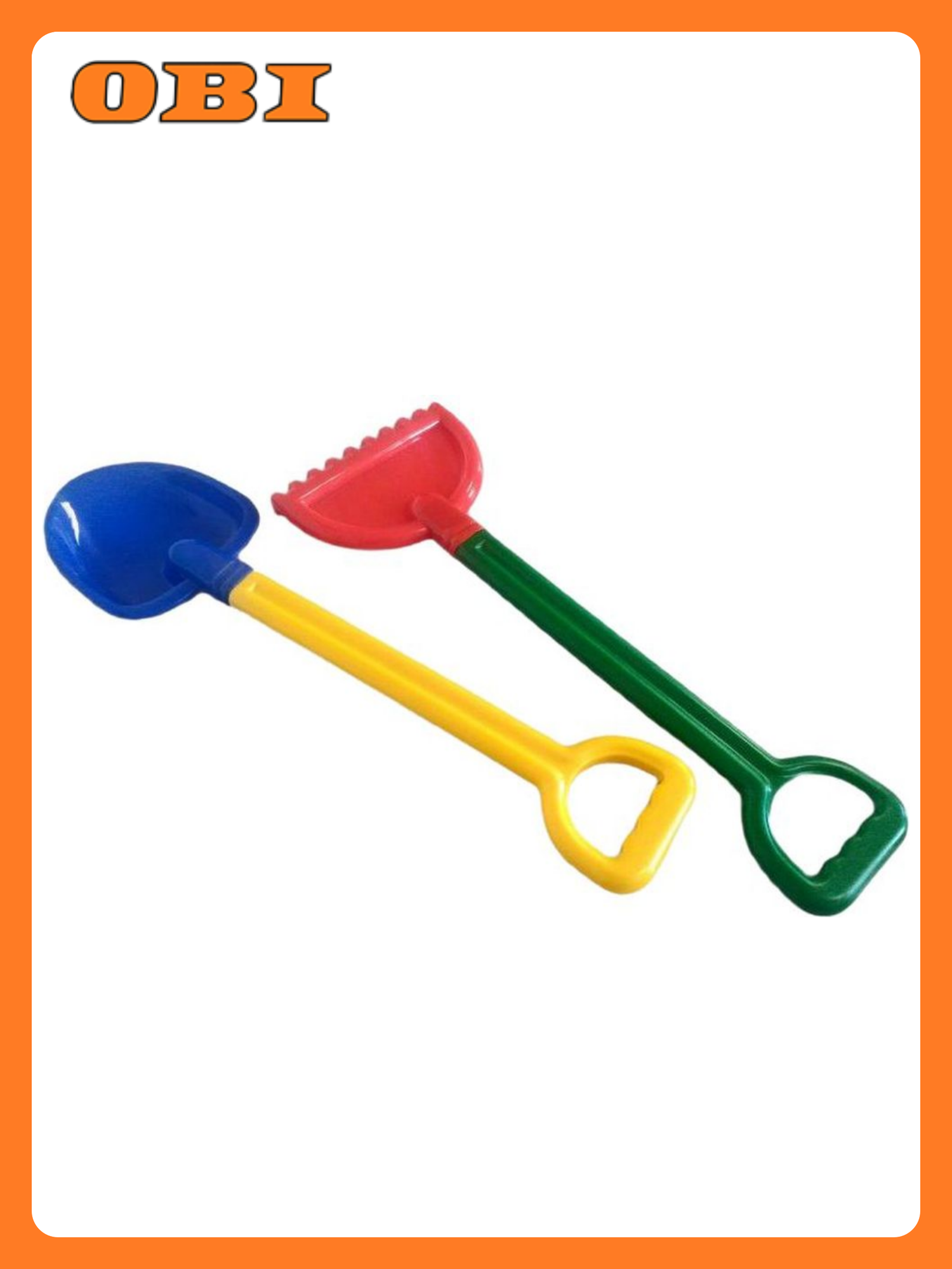 Набор для песка "Грабли", детский, пластик, 2 предмета, от 3 лет