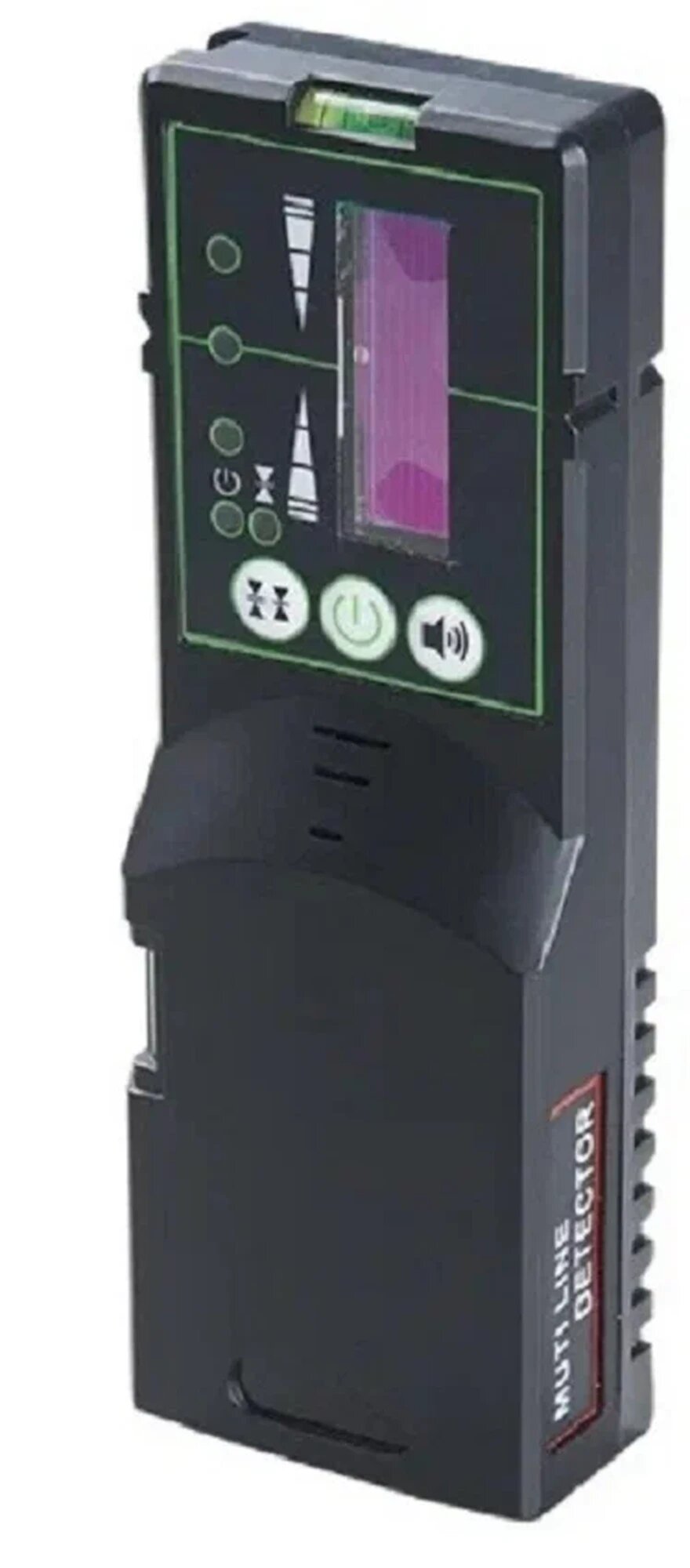 Приемник лазерного луча Световые Технологии, для нивелиров, с пузырьковым уровнем, черный