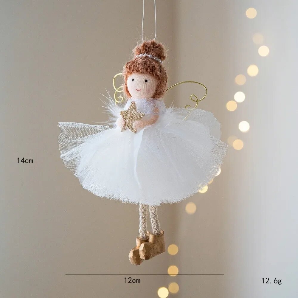 Рождественский ангел кукла тканевая, Style B