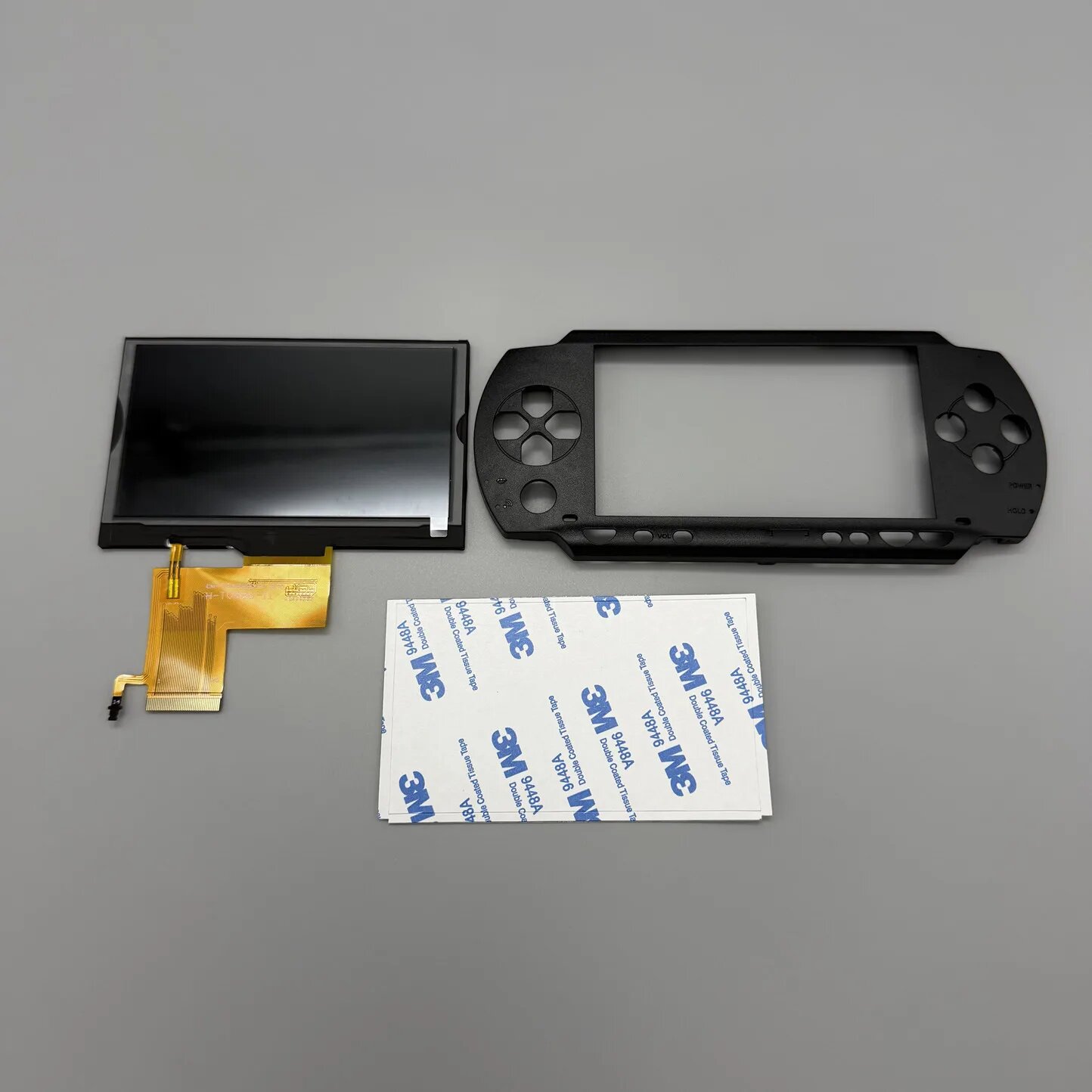 IPS экран для Sony PSP 1000 с черной крышкой
