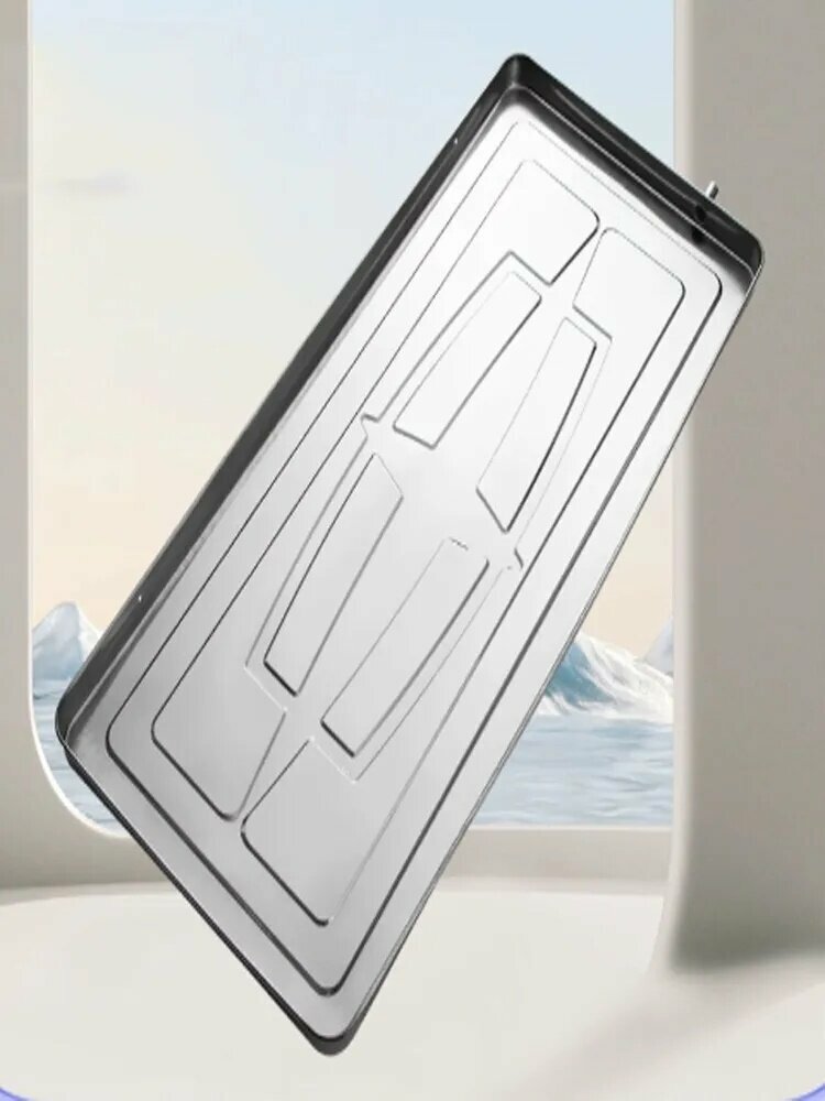 Поддон для сбора конденсата с дренажной трубой позволяет эффективно собирать и отводить воду из кондиционера