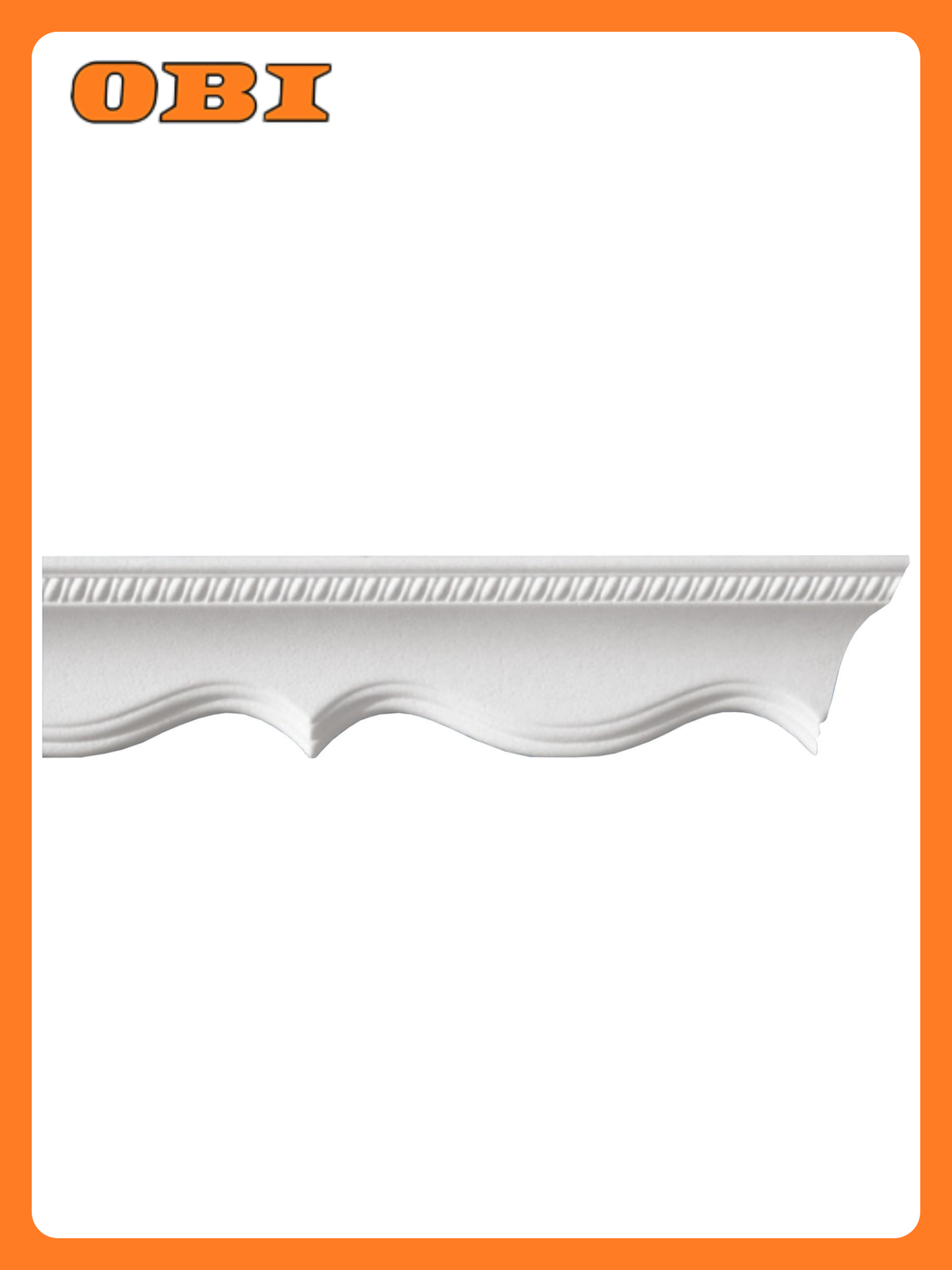 Плинтус потолочный FORMAT 209081 45х70 см