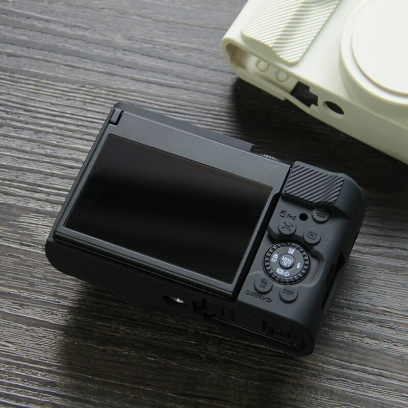 Черный силиконовый защитный чехол для камеры Panasonic DC-ZS99 - Прочный мягкий чехол