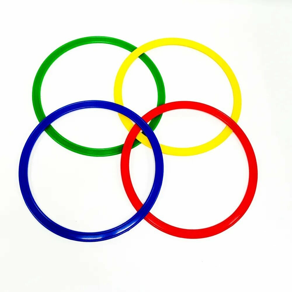Набор плоских обручей 30 см (4 шт) GCsport