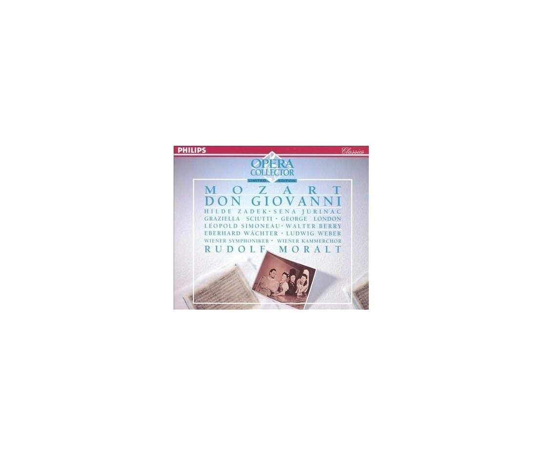 Диск Wolfgang Amadeus Mozart (1756-1791) - Don Giovanni (3 CD)