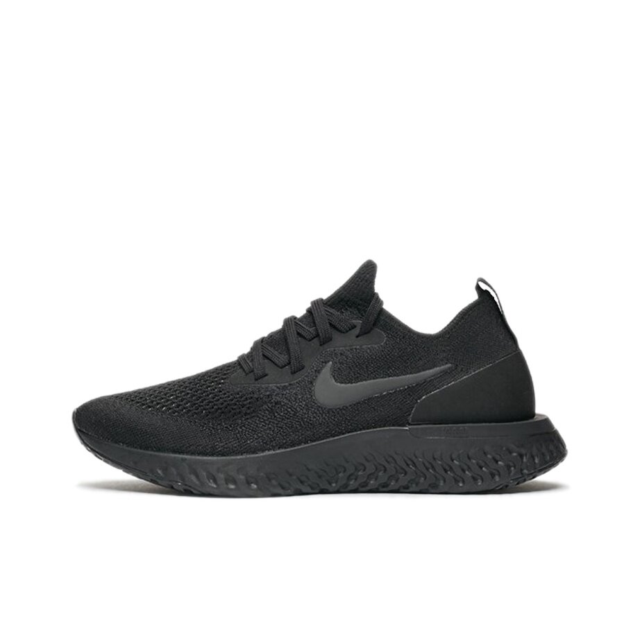 Кроссовки NIKE Epic React Flyknit 1, размер EU 35.5 стопа (22CM), черный — фото 1