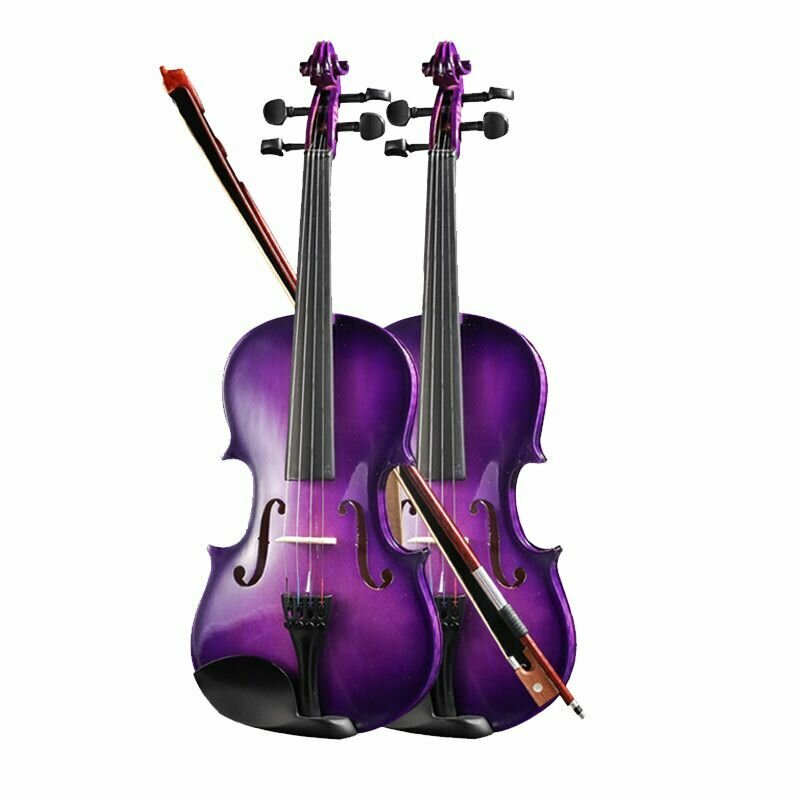 Purple Violin детская скрипка для начинающих, для подготовки к экзамену