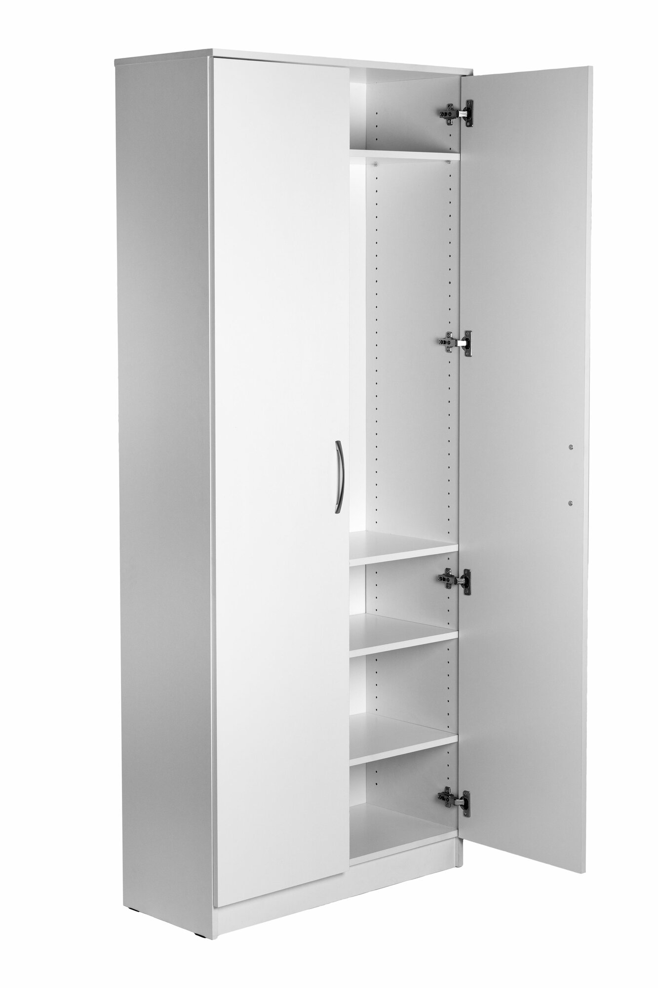 Шкаф распашной Надежда Д-113М белый (1936х802х350)