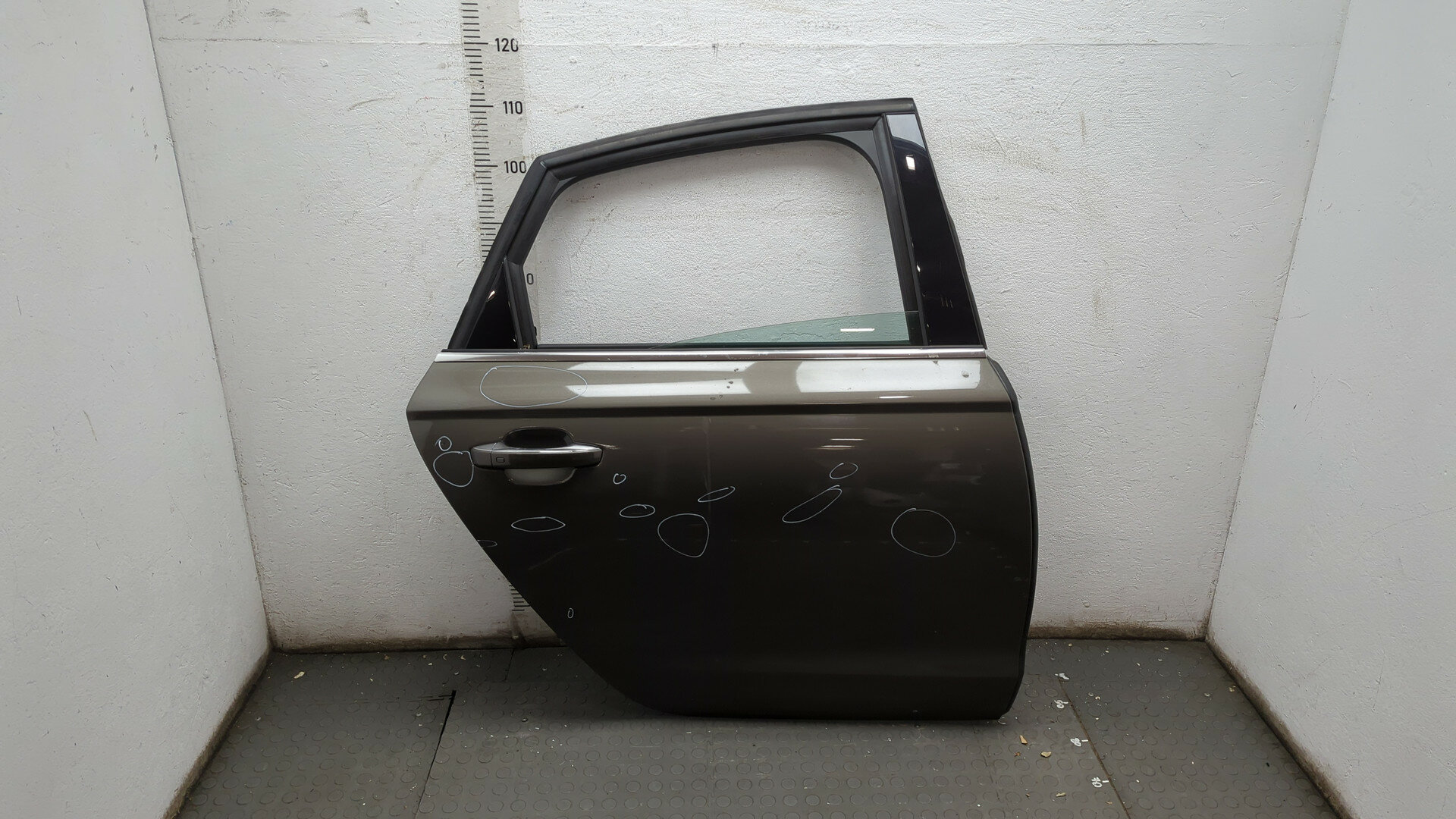 Дверь боковая (легковая) правая задняя Audi A6 (C7) Б/У