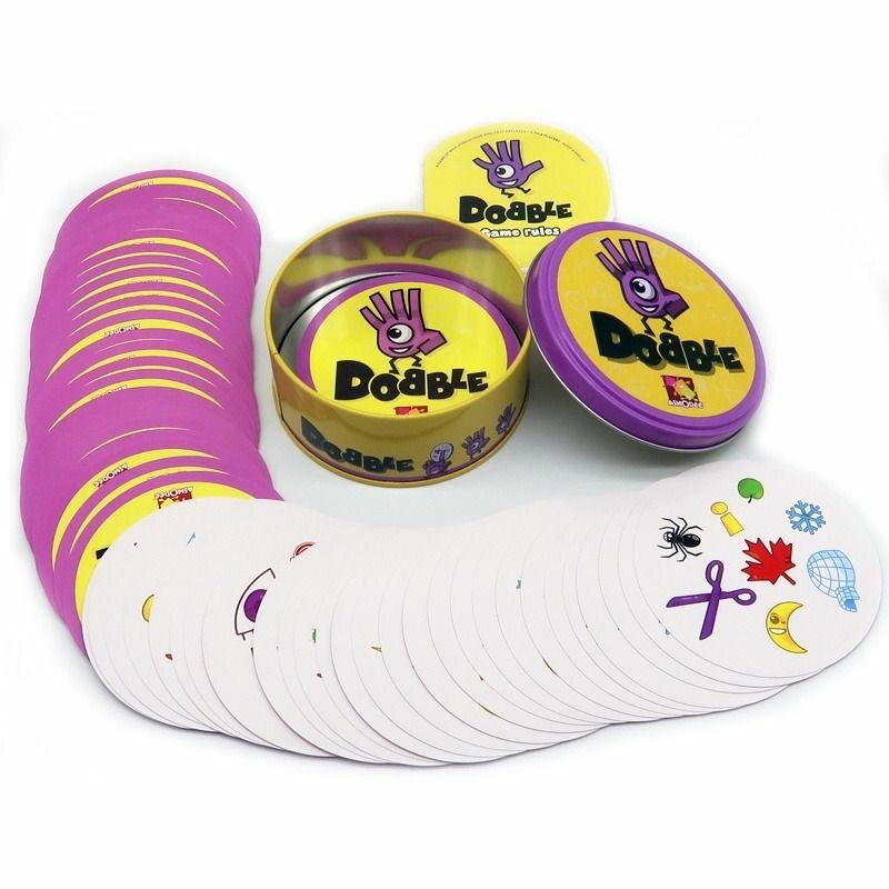 Spot it Game Развлекательная настольная игра для детей и взрослых Доббль "Дуббль" Dobble на внимание и скорость