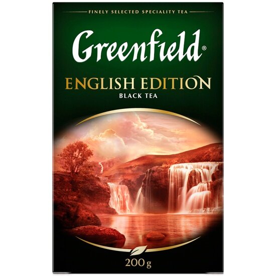 Чай Greenfield English Edition черный, 25 пакетиков