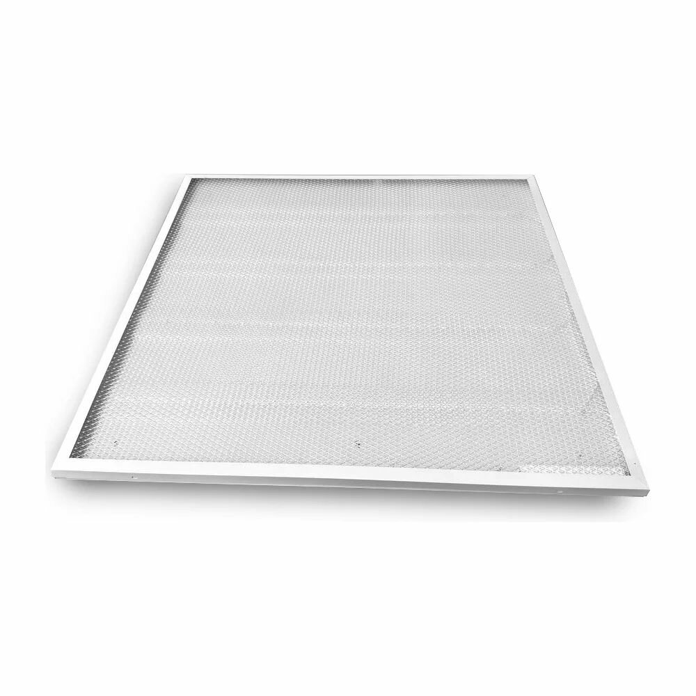 Светодиодный офисный светильник KRASO Армстронг, 36Вт, 3600Лм, 6500К, IP40 (595x595x20мм) Призма, с др. (PLT(L)-36) ДВО 02-36