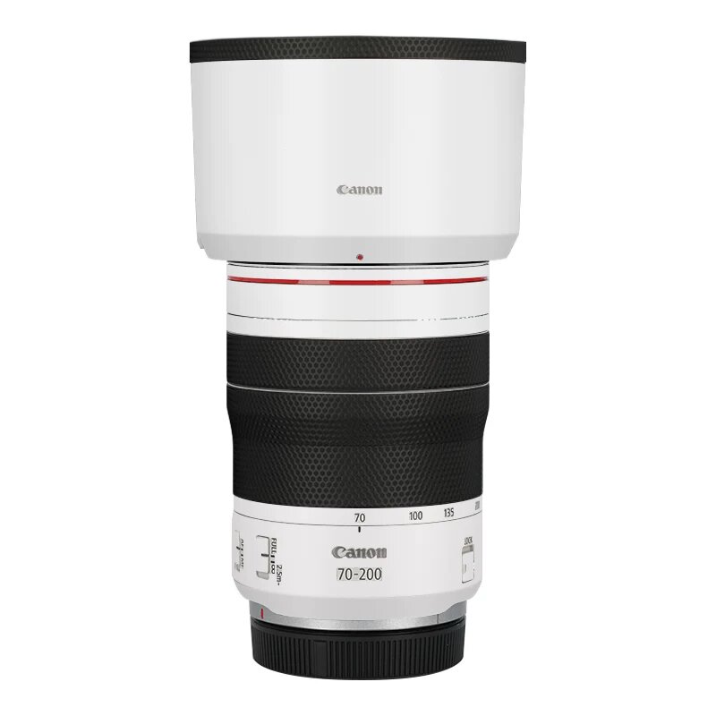 Объектив Canon RF70-200mm f/4 в матовом белом цвете для профессионального использования