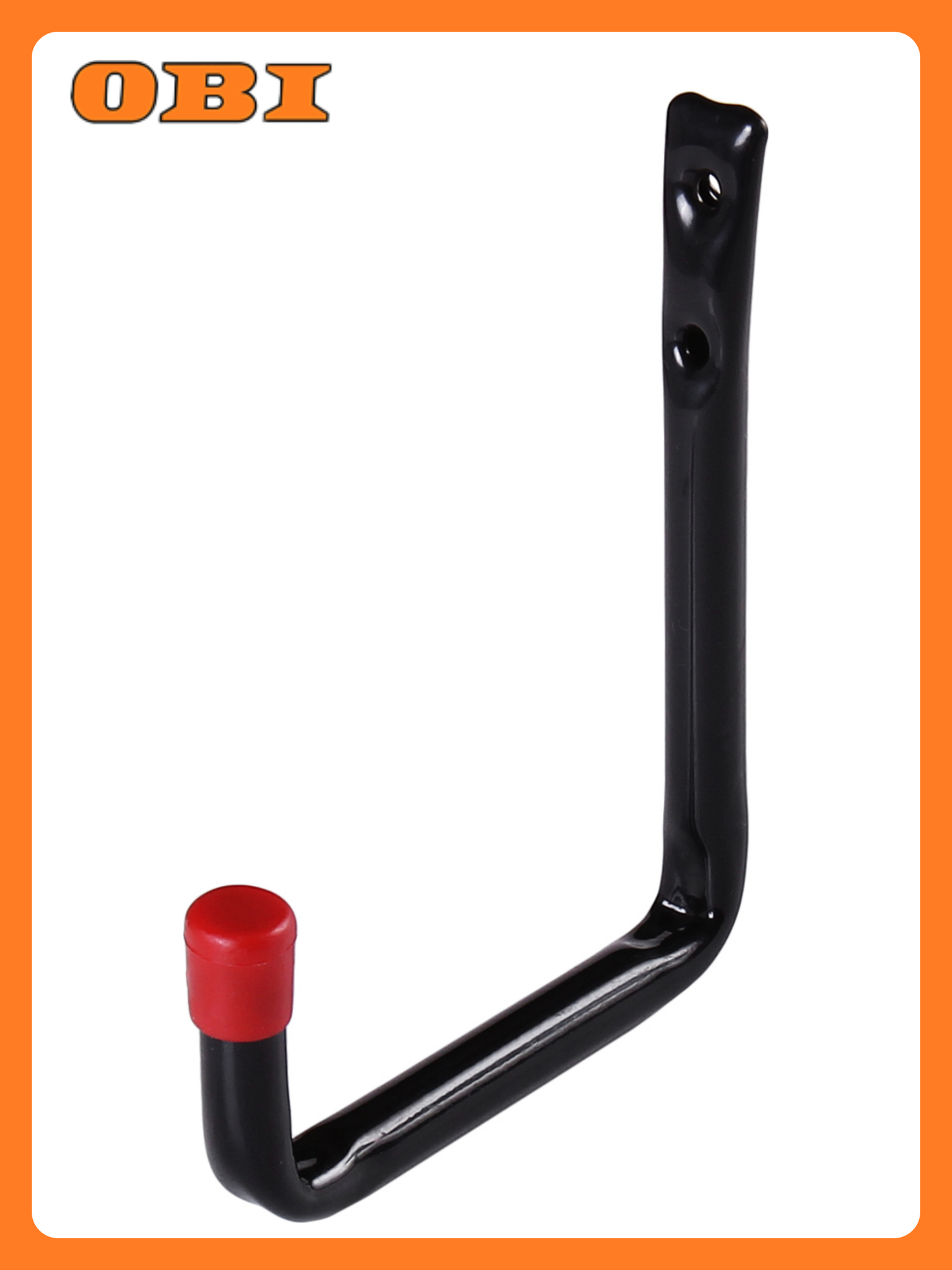 Крючок Larvij черный L11 см