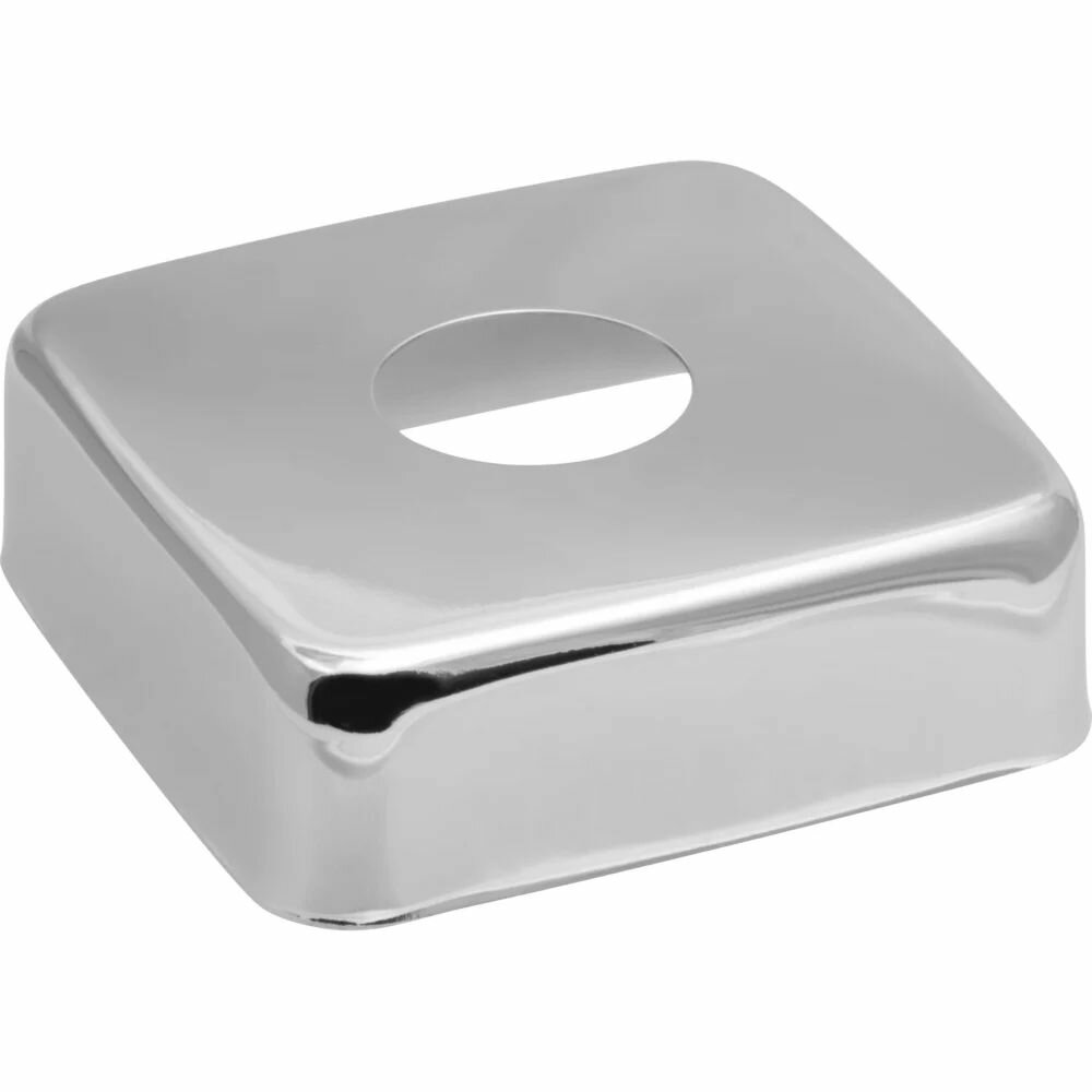 Чашка декоративная (отражатель) MasterProf 1/2" квадрат средний (нержавеющая сталь, хром), MP-У ИС.131446