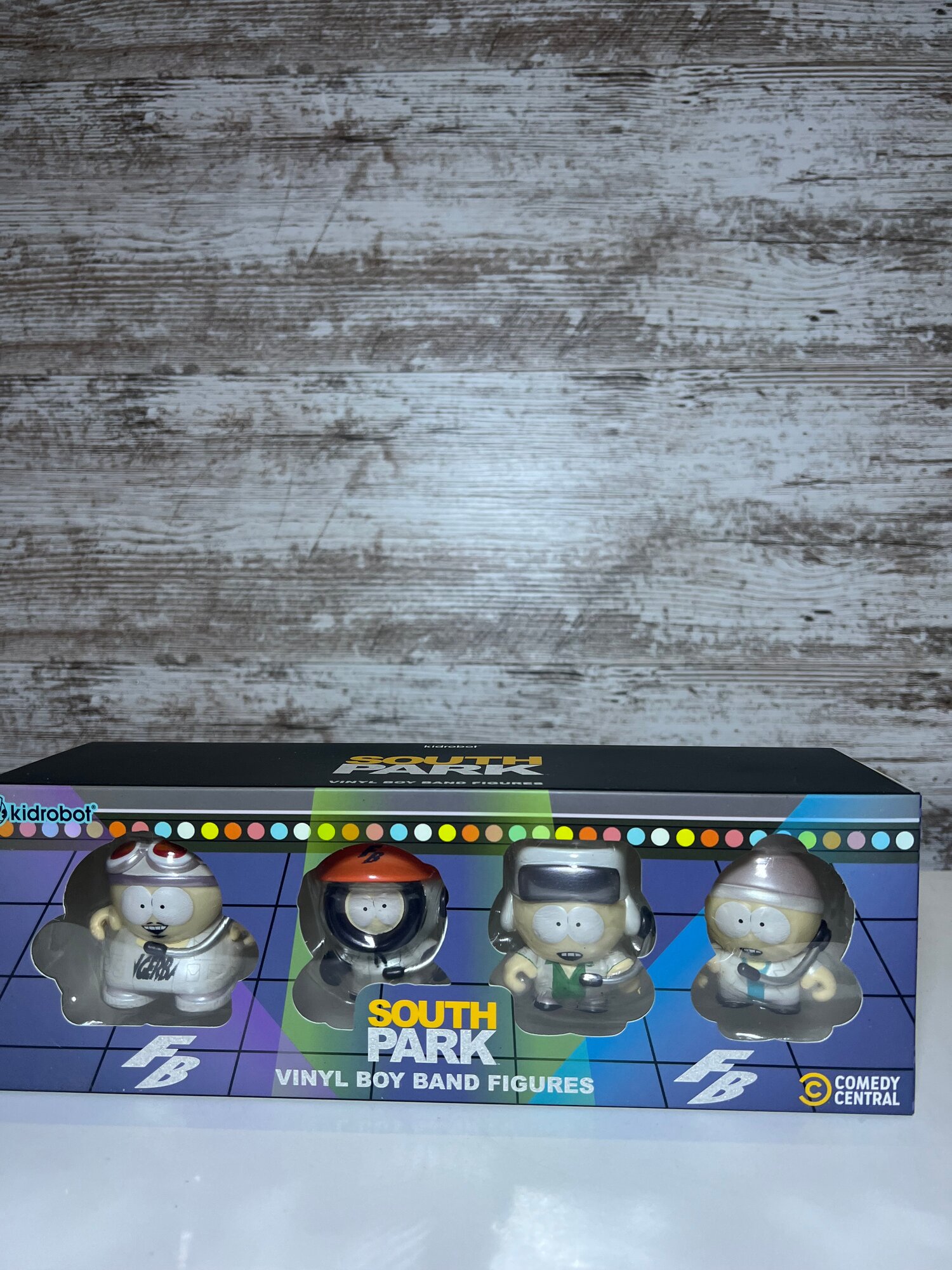 Набор фигурок Южный Парк, South Park vinyl boy band figure 4 штуки по 7 см от Kidrobot