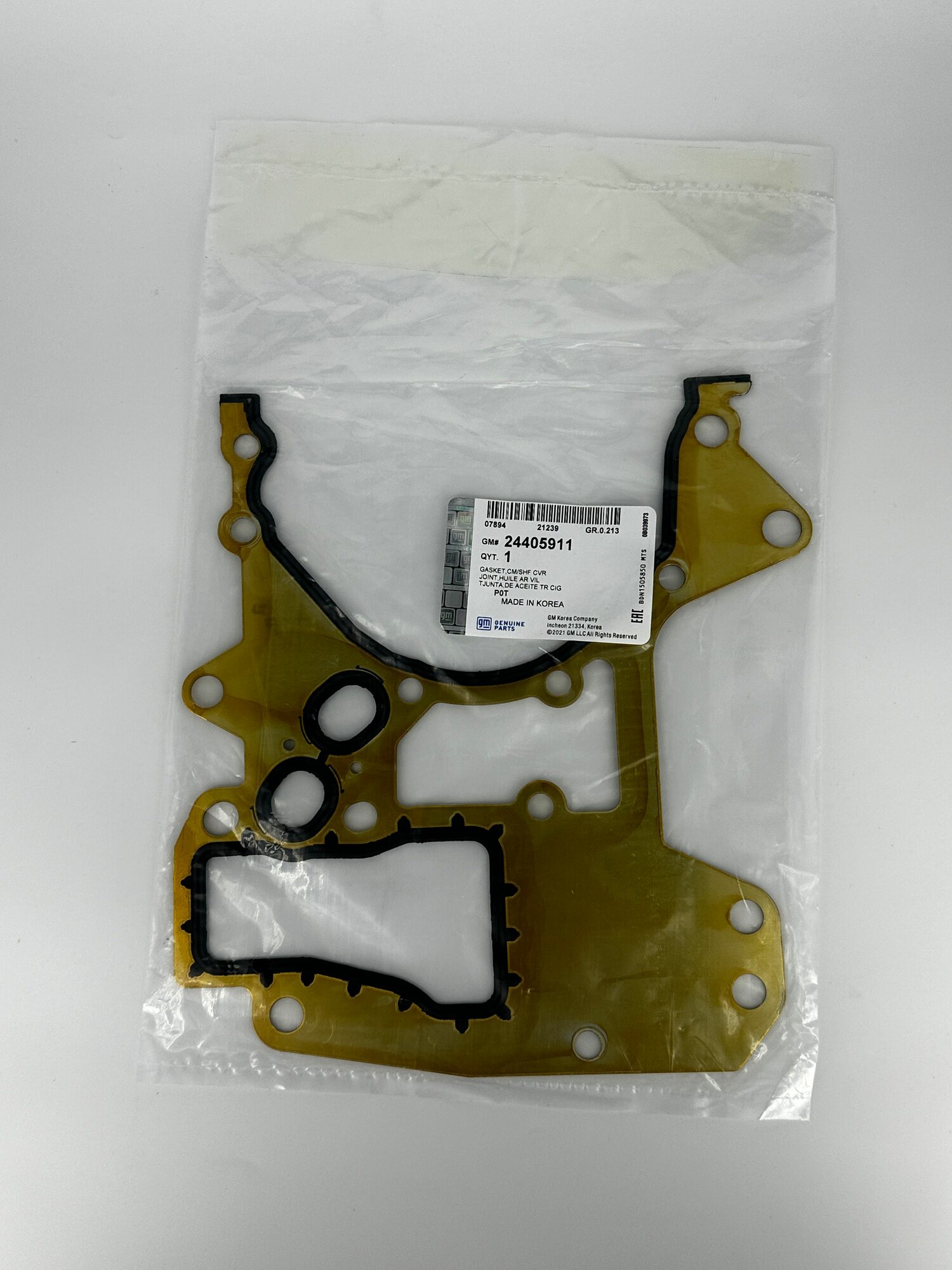 Прокладка передней крышки двигателя General Motors 24405911