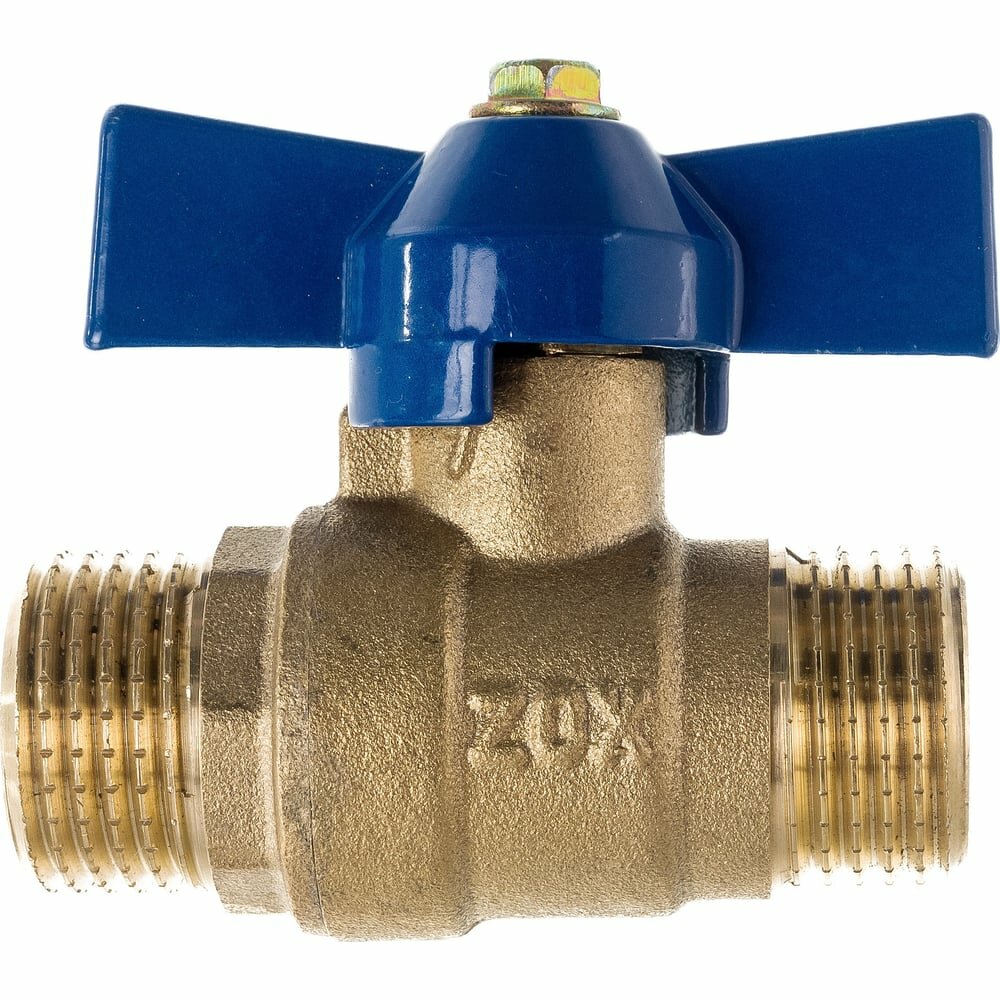 Шаровой кран Zox 1/2' нар/нар, бабочка 519282