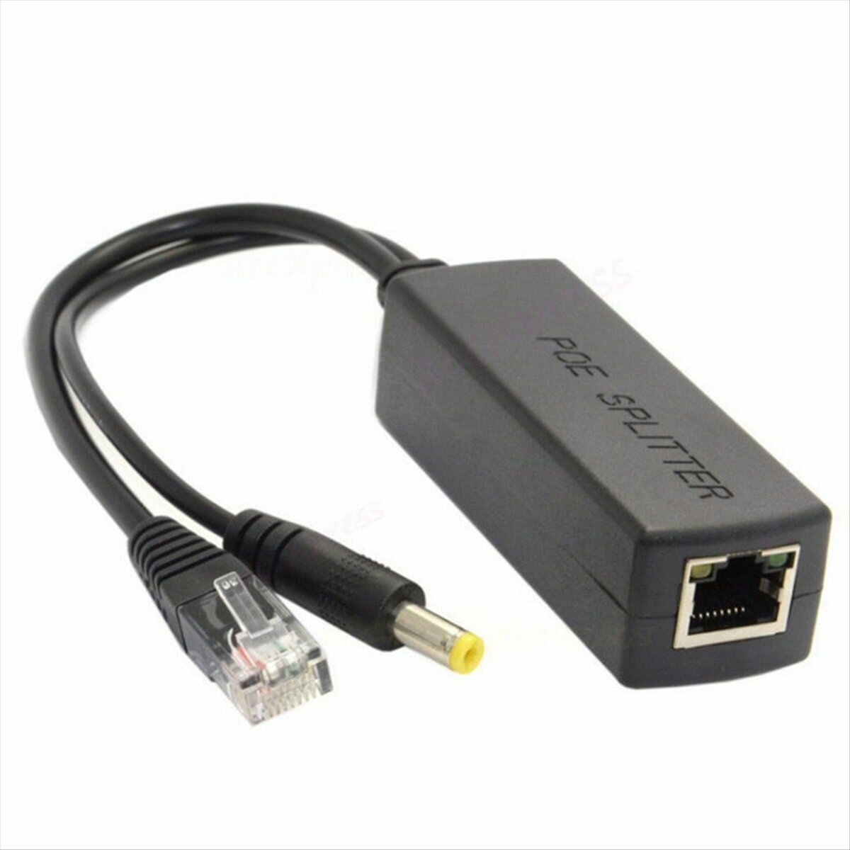 Гигабитный Мини-Разветвитель PoE 10/100/1000 Мбит/С, Черный