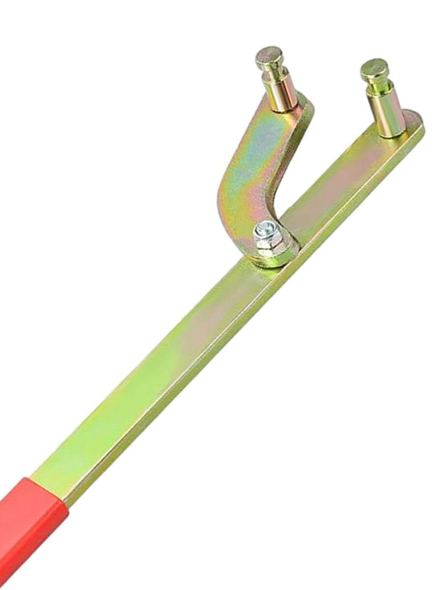 Ключ универсальный для удержания шкива распредвала, коленвала и ТНВД, регулируемый фиксатор для замены ГРМ