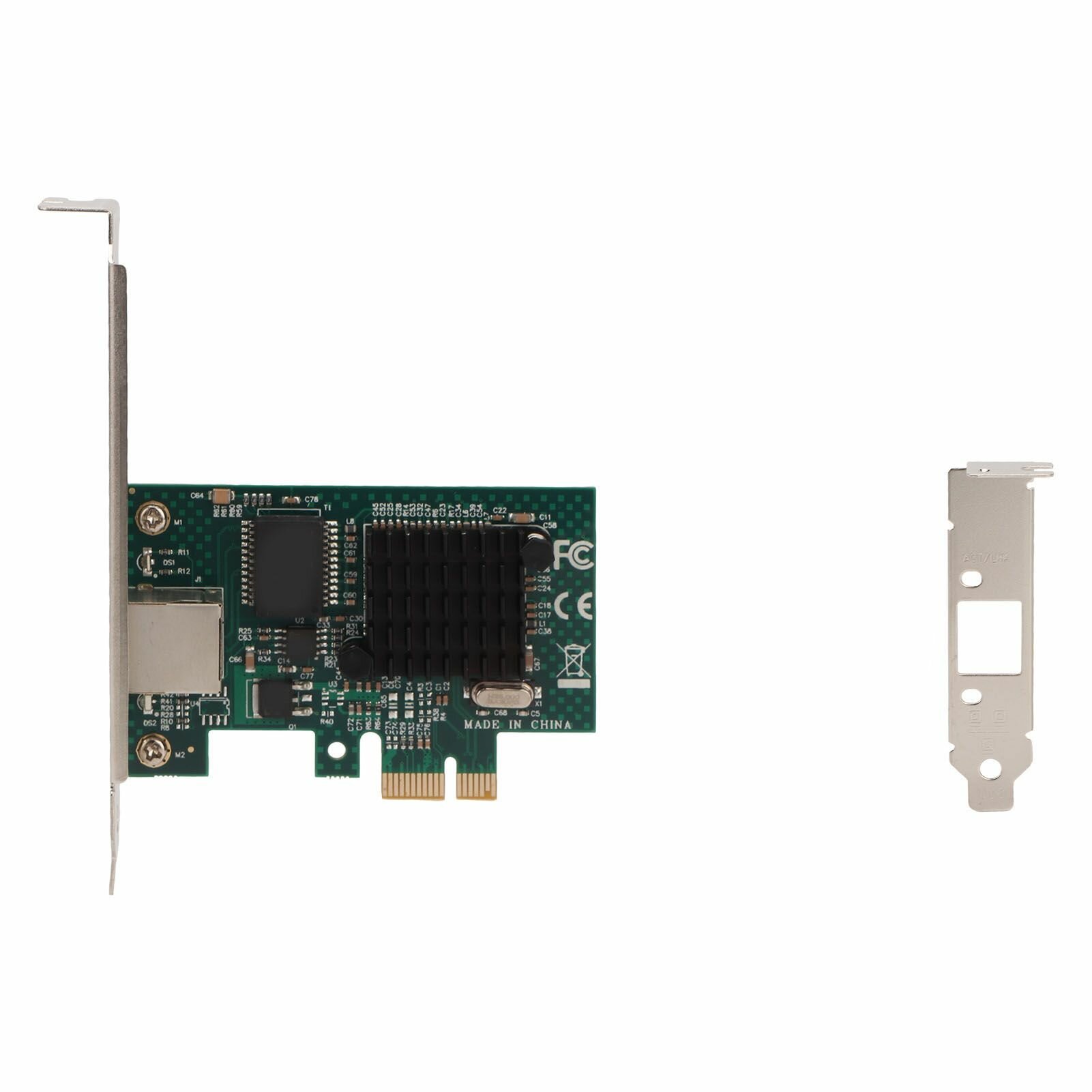 Сетевая карта 1 Гбит/с, 1-port, PCIe X1, серверная, для Windows/Linux