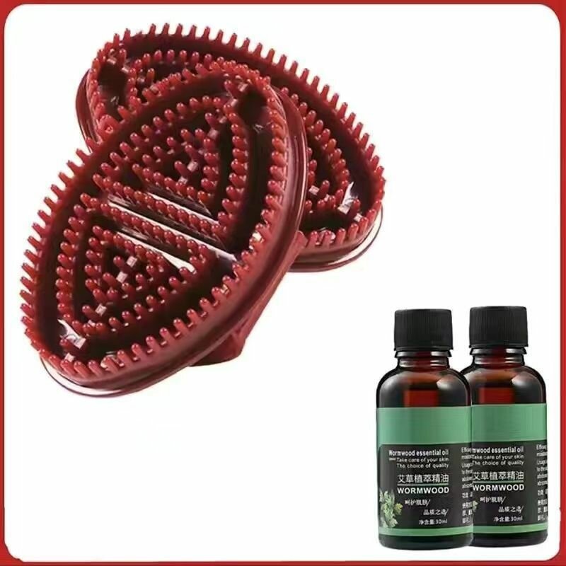 Аутентичная массажная щетка Meridian, волшебный инструмент для стройного живота, массажная щетка для салона красоты, универсальная массажная щетка для тела