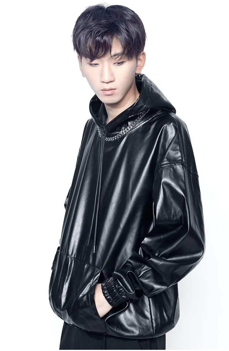 Куртка кожаная