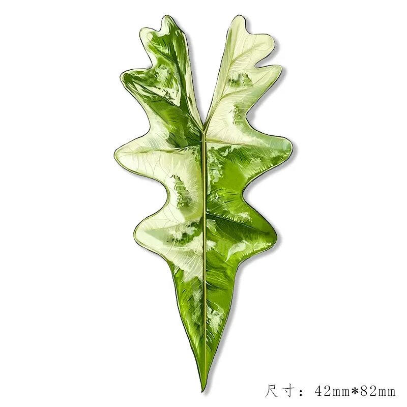 Магнитная наклейка на холодильник с имитацией растения E