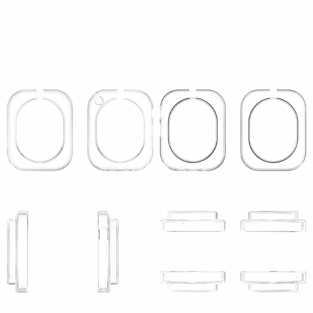Чехол для наушников NOTHING (1) прозрачный Transparent