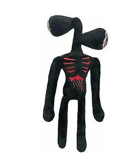 40 см Сирена голова плюшевые игрушки черный Сирена голова кукла ужас персонаж кукла пелюши (черный)