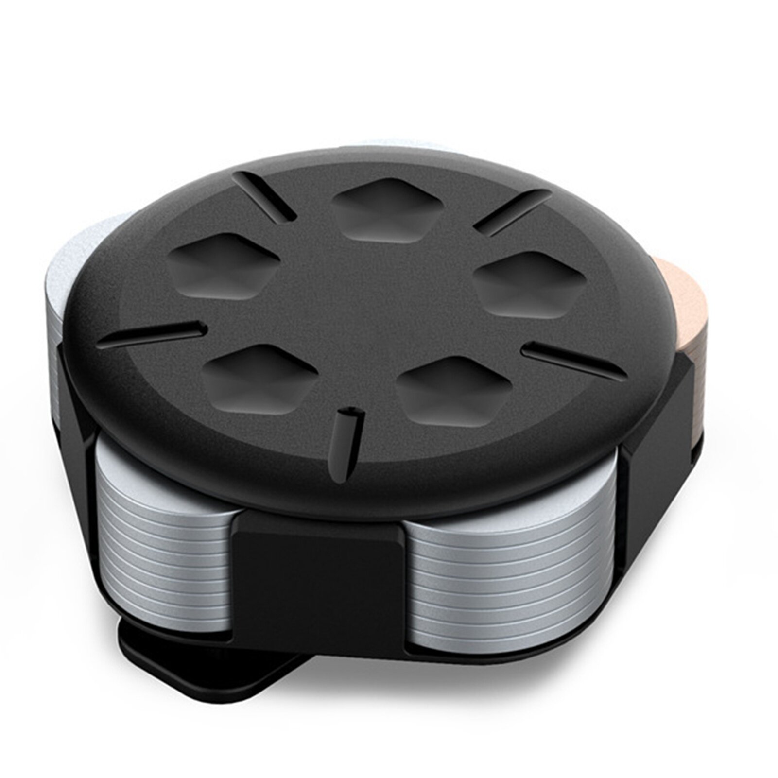 Держатель для монет в четверть никеля, десятицентовый футляр для хранения, коробка для переноски, АБС-пластик для подсчета