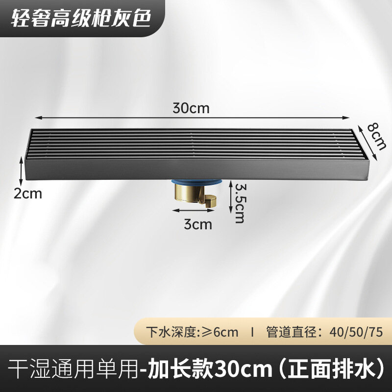304 Нержавеющая сталь с медным сердечником, напольный слив для ванной, большой слив, антизапах, напольный слив для кухни, напольный слив для стиральной машины