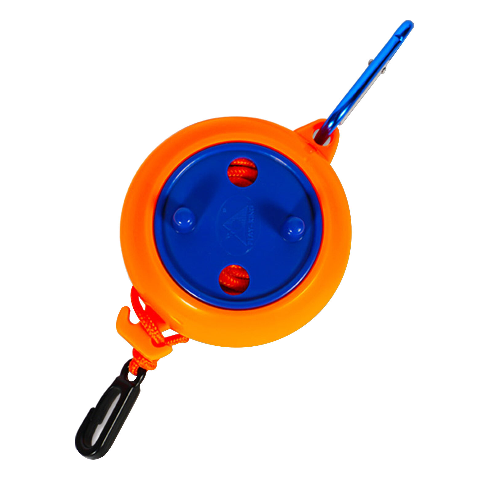 Портативная сушилка для одежды сплями и фиксирующими кнопками ветрозащитная туристическая выдвижная сушилка для одежды Heavy Duty длина 26 футов с сумкой для хранения для отеля двора балкона общежития основной цвет оранжевый цвет крюка из алюминиевого