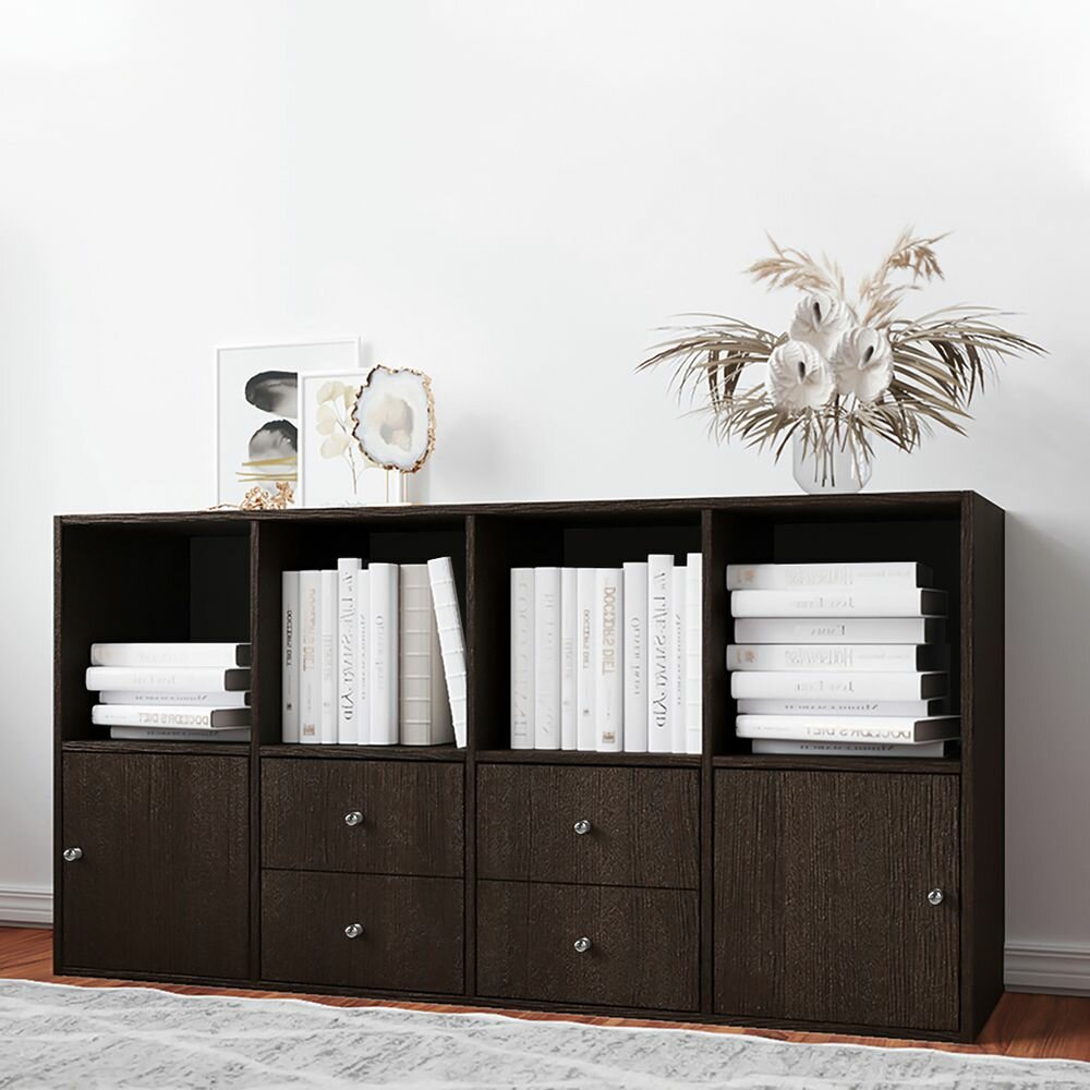 Комод Фиеста К Стеллаж-комод Билли 24 FS венге дизайн IKEA