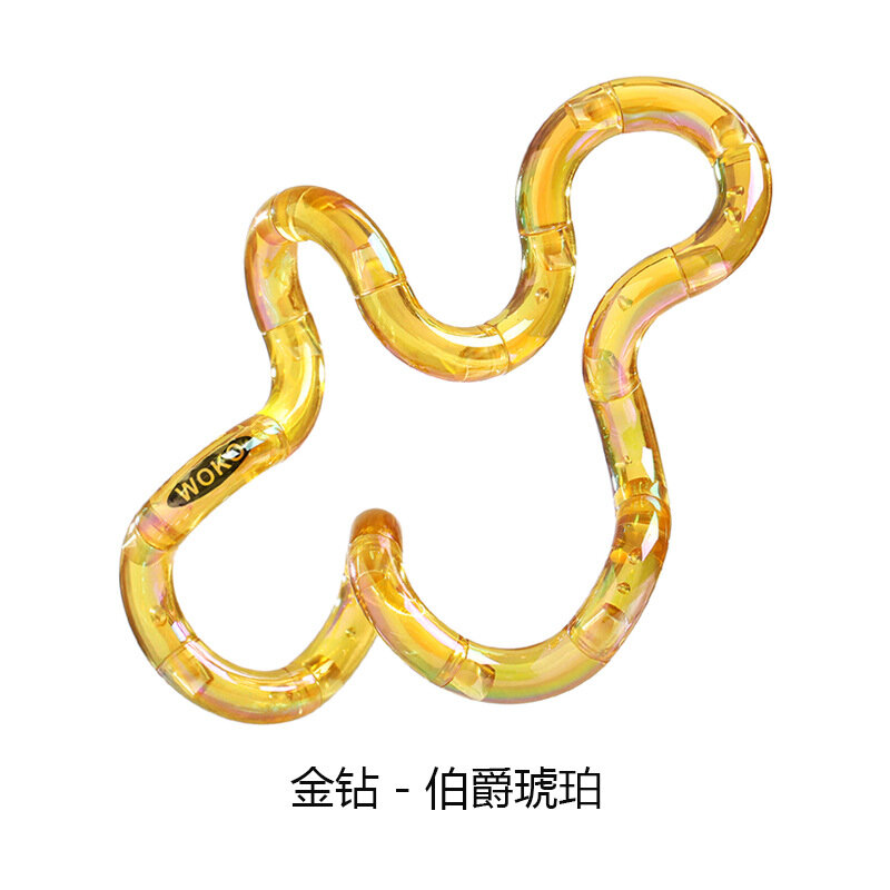 Игрушка WOKO Twisty с драгоценными камнями для фокуса, тревоги, зависимости, терапии для пальцев, бесконечная игрушка для снятия стресса