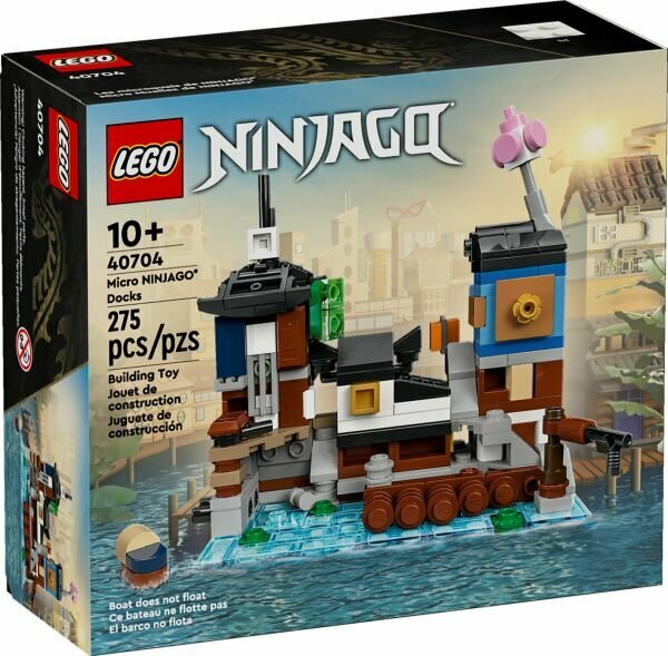 Lego 40704 NinjaGo Микро причал Ниндзяго Сити