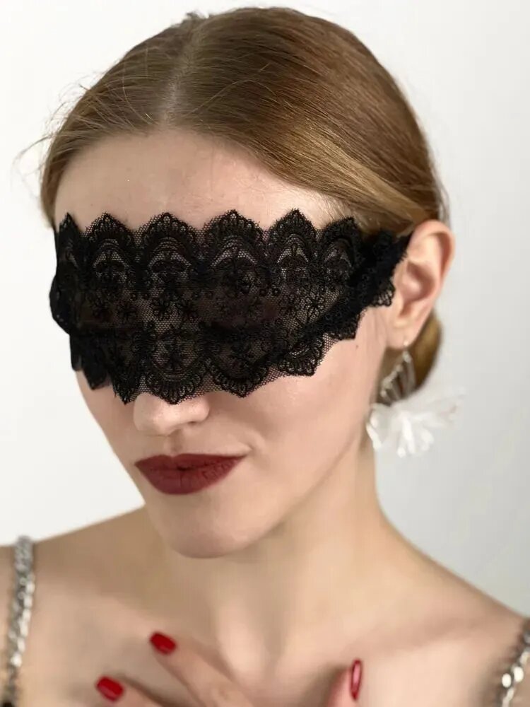 Маска эротик для секса БДСМ взрослых 18+ Повязка на глаза