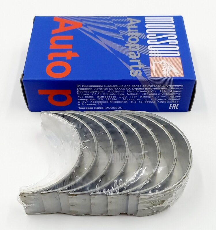 Вкладыши шатунные STD Genesis/K5/G80 G4KN/G4KM MOUSSON арт. SBCG4KMSTD