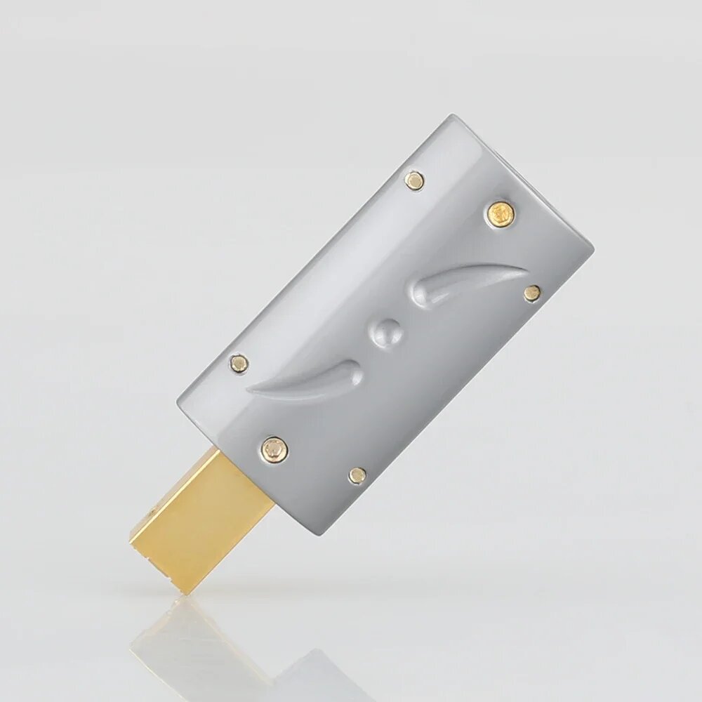 Viborg UB201/ОА201 USB A USB B гибридный кабель 24к позолота