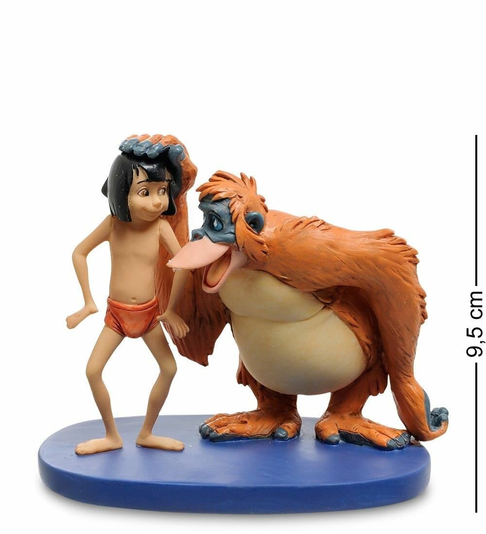 Фигурка Маугли и король Луи (Делай как я!) Disney-A27146 Disney Showcase Англия Полистоун