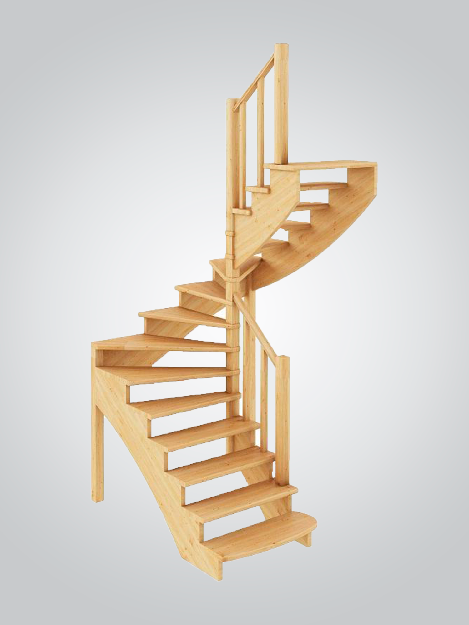 Лестница на второй этаж К-003м/1 Правая